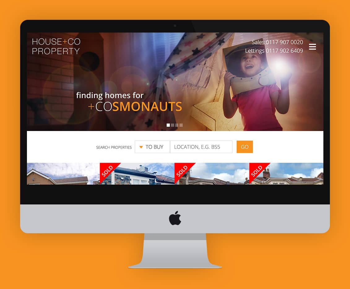 Estate Agent Web Design - Wordpress & PropertyHive - Design for Digital